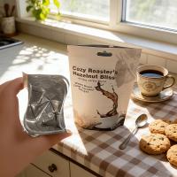 China Milk Packaging PET VMPET PE Biodegradable Plastic Bag Thickened Aluminum Foil Composite Smellproof Standup Pouch for Flavored Powders for sale