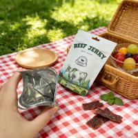 China Service Provided Custom Food Grade Mylar Beef Jerky Packaging Plastic Bag Ziplock Moisture Proof Leak Proof Freshness Preserving for sale