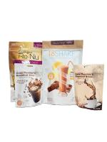 China Zipper Bag Customized Protein Powder Packaging Bag Resealable Food Snacks Packaging with Logo Printed Aluminum Foil Plastic for sale