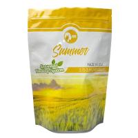 China Recyclable PE Material Custom Tea Packaging Resealable Standing Up Bag Printed Matte Plastics Food Aluminum Foil Packaging for sale