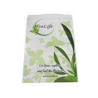 China PE Material Custom Standing Pouch Tea Zipper Packaging Bag Resealable Bag with Logo Printed Plastics Food Bag Aluminum Foil Packaging for sale