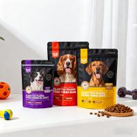 China PET VMPET PE Material Biodegradable Zipper Bag Smell Proof Resealable Holographic Mylar Plastic Packaging for Cat Litter Dog Food for sale