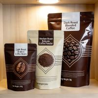 China Custom Printed High Barrier Protection Stand-Up Pouch with Aroma Lock Technology for Coffee for sale