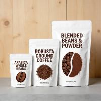 China Custom Printed High Barrier Protection Stand-Up Pouch with Aroma Lock Technology for Coffee for sale