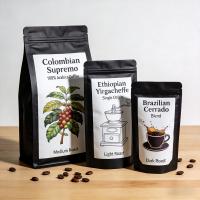 China Custom Printed High Barrier Protection Coffee Bag with Aroma Lock Technology Stand-up Pouch for sale