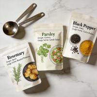 China Custom Recyclable Stand-Up Ziplock Food Grade Spice Bags for Aroma-Lock and Moisture-Proof Packaging for sale