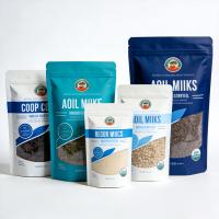 China Custom Recyclable Food Grade Spice Bags with Stand-Up Ziplock for Freshness and Export Compliance for sale