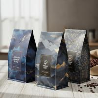 China Custom Printed Mylar Coffee Bags with High Barrier Protection and Aroma Lock Technology for Freshness for sale