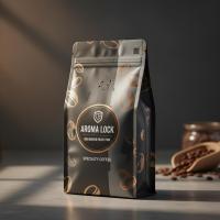 China Custom Printed High Barrier Protection Coffee Bag with Aroma Lock Technology Stand-up Pouch for sale