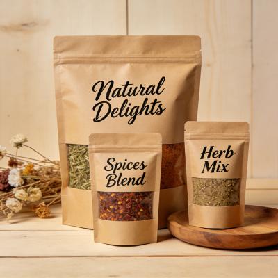 China Food Grade Custom Logo Recyclable Stand-Up Pouch Ziplock Bag for Export Packaging for sale