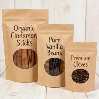 China Biodegradable Food Grade Stand-up Pouch with Custom Printing and Ziplock Closure for sale