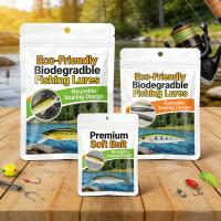China Recyclable Fishing Bait Bag with Zipper Seal and Customized Printing for Fresh-Keeping Bait Packaging for sale