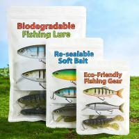 China Recyclable Fishing Bait Bag with Zipper Seal and Customized Printing for Fresh-Keeping Bait Packaging for sale
