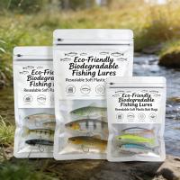 China Recyclable Fishing Bait Bag with Zipper Seal and Customized Printing for Brand Differentiation for sale