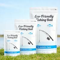 China Recyclable Customized Printing Fish Bait Pouch with Zipper Seal for Eco-Friendly Bait Packaging for sale