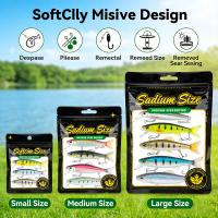 China Recyclable Customized Printing Fish Bait Pouch with Zipper Seal for Eco-Friendly Bait Packaging for sale