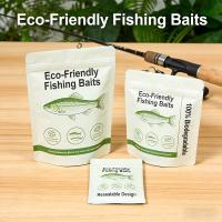 China Recyclable Customized Printing Fish Bait Pouch with Zipper Seal for Eco-Friendly Bait Packaging for sale