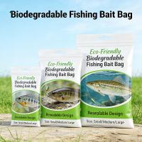China Recyclable Fishing Bait Bag with Customized Printing and Zipper Seal for Secure Bait Packaging for sale