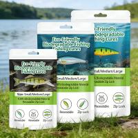 China Recyclable Fishing Bait Bag with Customized Printing and Zipper Seal for Secure Bait Packaging for sale