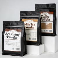China Biodegradable High Barrier Moisture Proof Stand Up Pouch with Customized Logo Print for Powder and Food Packaging for sale