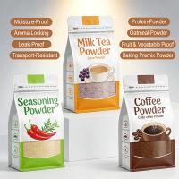 China Customized High Barrier Biodegradable Stand Up Pouch with Zipper Top for Food Packaging for sale