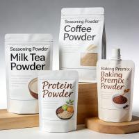 China Food Grade Biodegradable Stand Up Pouch with High Barrier and Customized Logo Print for Powder Packaging for sale