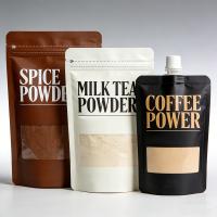 China Customized Food Grade Stand Up Pouch with Moisture Odor Proof Biodegradable Material and Logo Print for Powder Packaging for sale