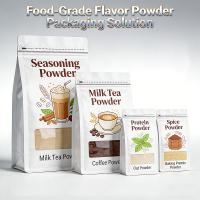 China Customized Food Grade Stand Up Pouch with Moisture Odor Proof Biodegradable Material and Logo Print for Powder Packaging for sale