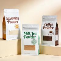 China Customized Food Grade Stand Up Pouch with Moisture Odor Proof Biodegradable Material and Logo Print for Powder Packaging for sale