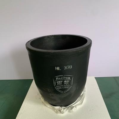 China Silicon Carbide Graphite Crucible for High-Temperature 1600℃ Processes for sale