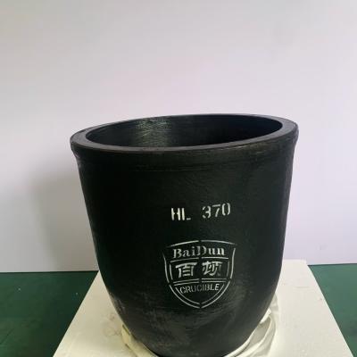 China Silicon Carbide Graphite Crucible for Silver Melting - 1600°C Max Temperature, 2.21-2.25 g/cm³ Density for sale