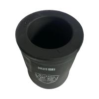 China Cylindrical Graphite Induction Furnace Crucible - Silicon Carbide Construction for Gold & Silver Melting with Energy Saving Design for sale