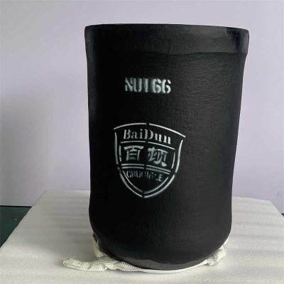 China Silicon Carbide Graphite Crucible for Silver Melting - 1600°C Max Temperature, 2.21-2.25 g/cm³ Density for sale