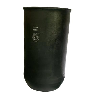 China High Strength Induction Furnace Crucible - Straight Cylindrical Design for 400-1600℃ Metal Melting for sale