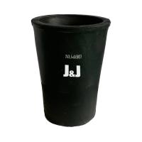 China 1-100kg Capacity Graphite Induction Furnace Crucible Cylindrical 1600°C High Temperature for sale