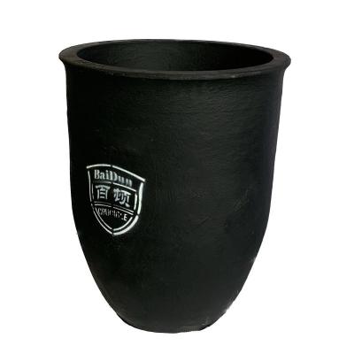 China High Hardness Cylindrical Carbon Graphite Crucible with Excellent Corrosion Resistance for Melting and Casting Applications for sale