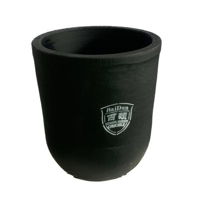 China High Thermal Shock Resistance Graphite Carbon Crucible for Metal Melting - Cylindrical Design with Excellent Chemical Resistance for sale