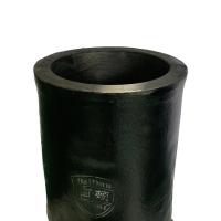 China Round Induction Furnace Crucible 150kg Capacity Silicon Carbide 1650°C Temperature Resistant for sale