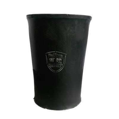 China Silicon Carbide Induction Furnace Crucible 150kg Capacity with 1650°C Temperature Resistance for Non-Ferrous Metal Melting for sale