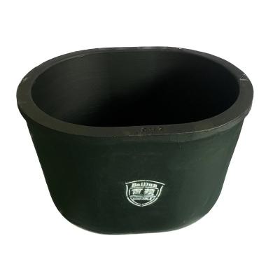 China Graphite Clay Crucible for Metal Melting - 15.5kg Capacity, 1650°C Maximum Temperature for sale