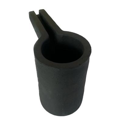China J&J 1000# Graphite Silver Smelting Crucible - 3000°C Temperature Resistance for Metal Casting for sale