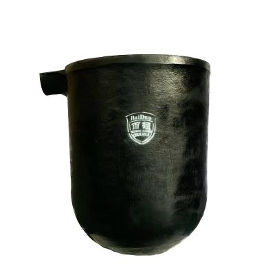 China 150kg Capacity Aluminum Melting Crucible with 1650°C Temperature Resistance for Industrial Alloy Casting for sale