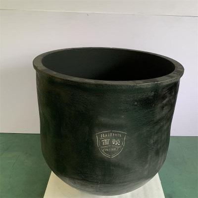 China J&J 1000# Graphite Silver Melting Crucible - 1000g Capacity, Acid Resistant for Jewelry Casting for sale