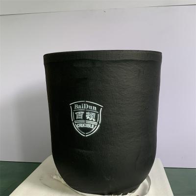 China 150 Kg Copper Melting Crucible with 1650°C Temperature Resistance for Industrial Metal Processing for sale