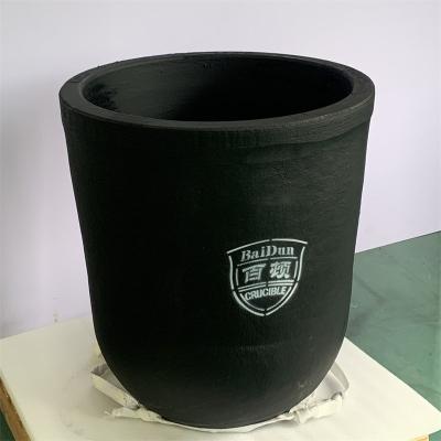 China Industrial Copper Melting Crucible 150kg Capacity 99.9% Purity with 1650°C Temperature Resistance for sale