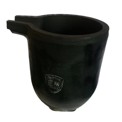 China 150Kg Copper Melting Crucible with 1650°C Temperature Resistance and 99.9% Purity for Industrial Foundry Use for sale