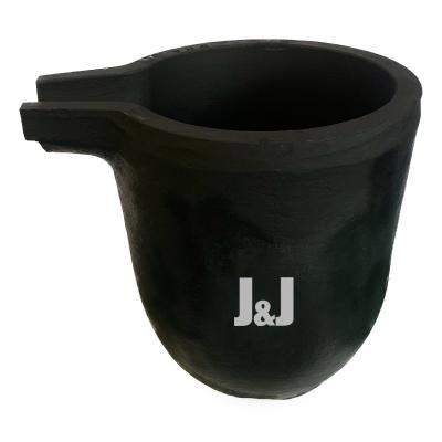 China Aluminum Melting Crucible 150kg Capacity with 1650°C Temperature Resistance for Industrial Metal Casting for sale