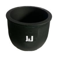 China J&J 1000# Stainless Steel Crucible Accessories - One Size Modern Implements for Metalworking for sale