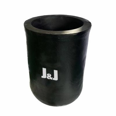 China 1-100kg Capacity Conventional Round Graphite Crucible for Metal Melting | 400℃-1600℃ Temperature Range | Induction Furnace Compatible for sale