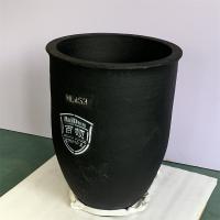 China Silicon Carbide Graphite Copper Melting Crucible for Industrial Use for sale